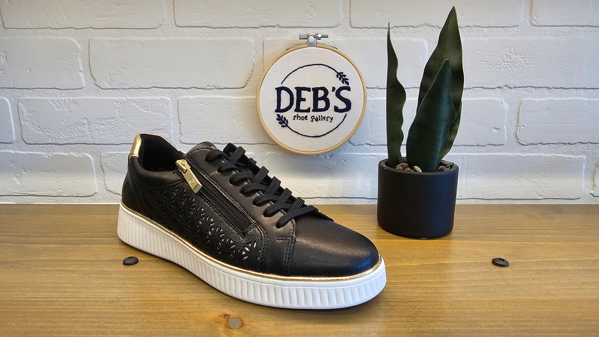 Remonte Eden - Black – Deb's Shoe Gallery